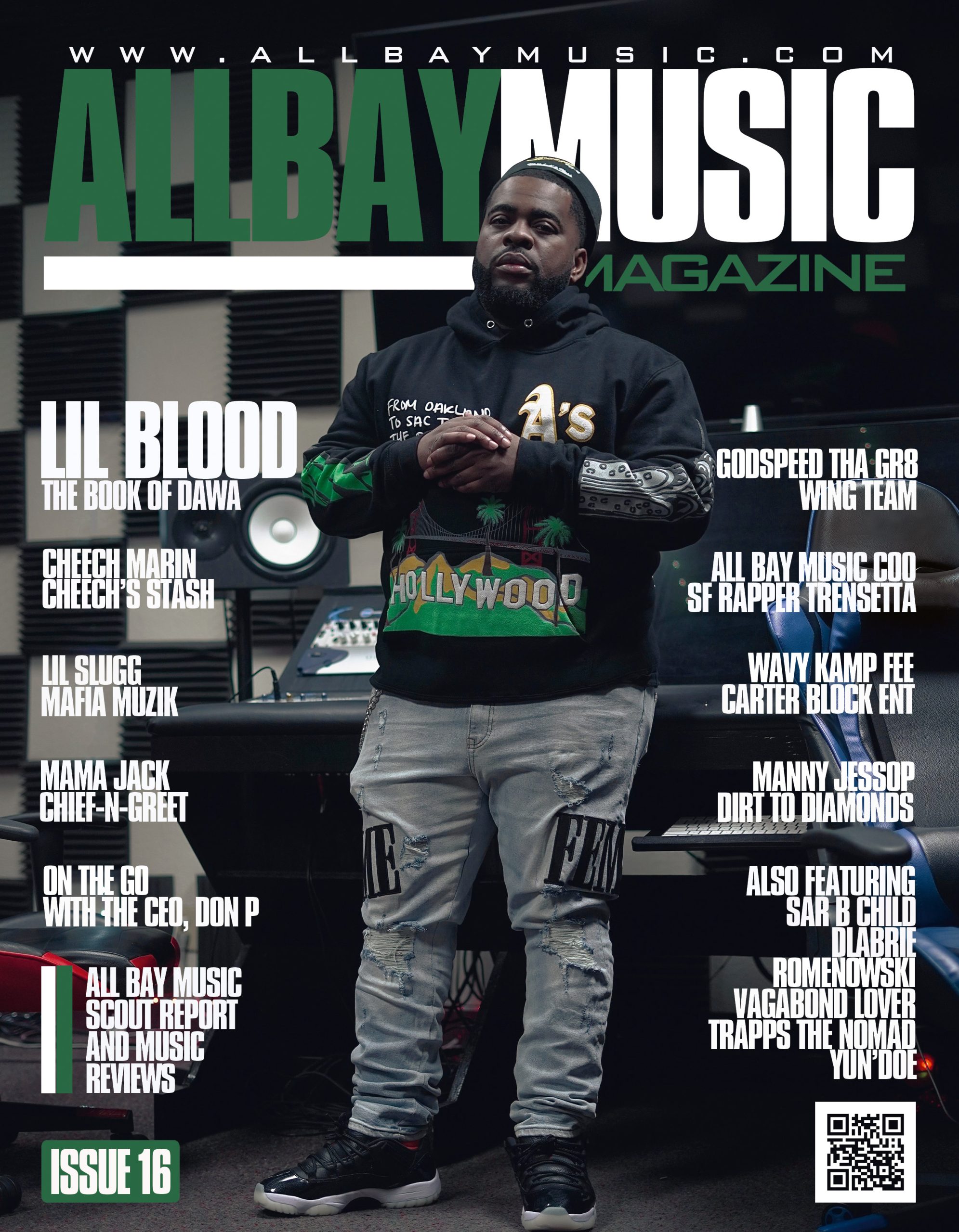 All Bay Music Magazine Lil Blood Issue #16, Out Now! - All Bay Music